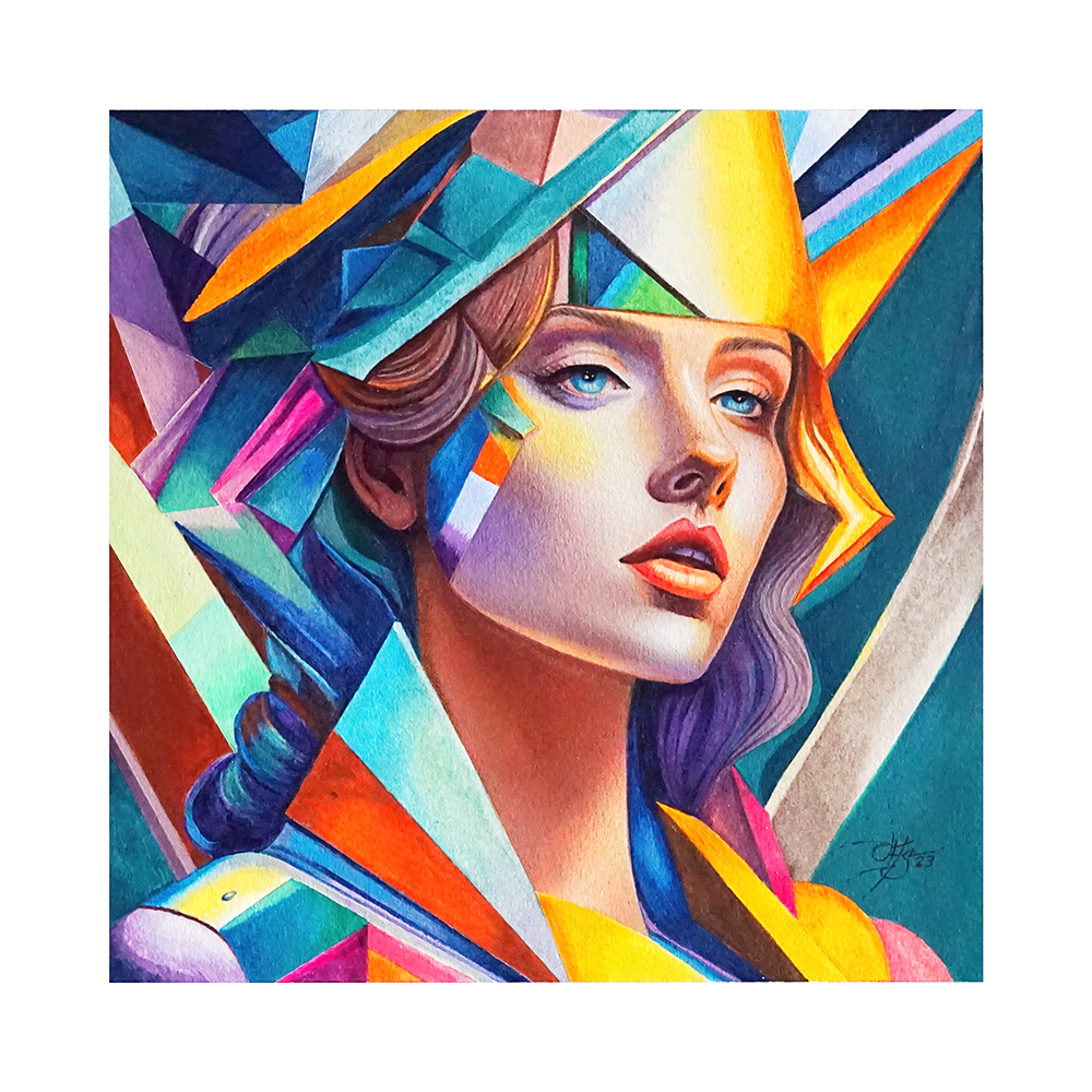 Prismatic Muse. - Jason Mccreadie Art